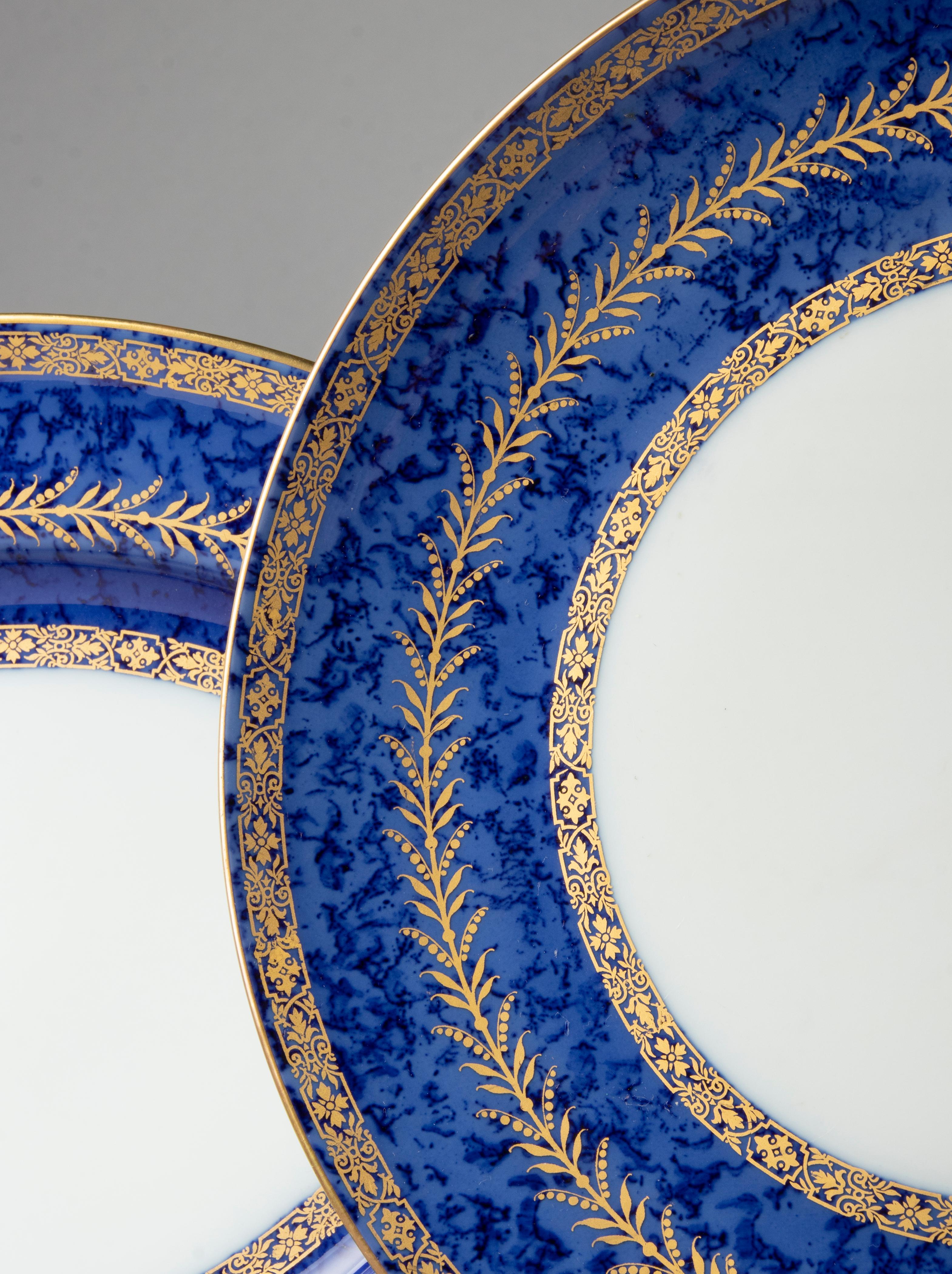 42-Piece set of Porcelain Tableware for 12 Persons made by Raynaud ...