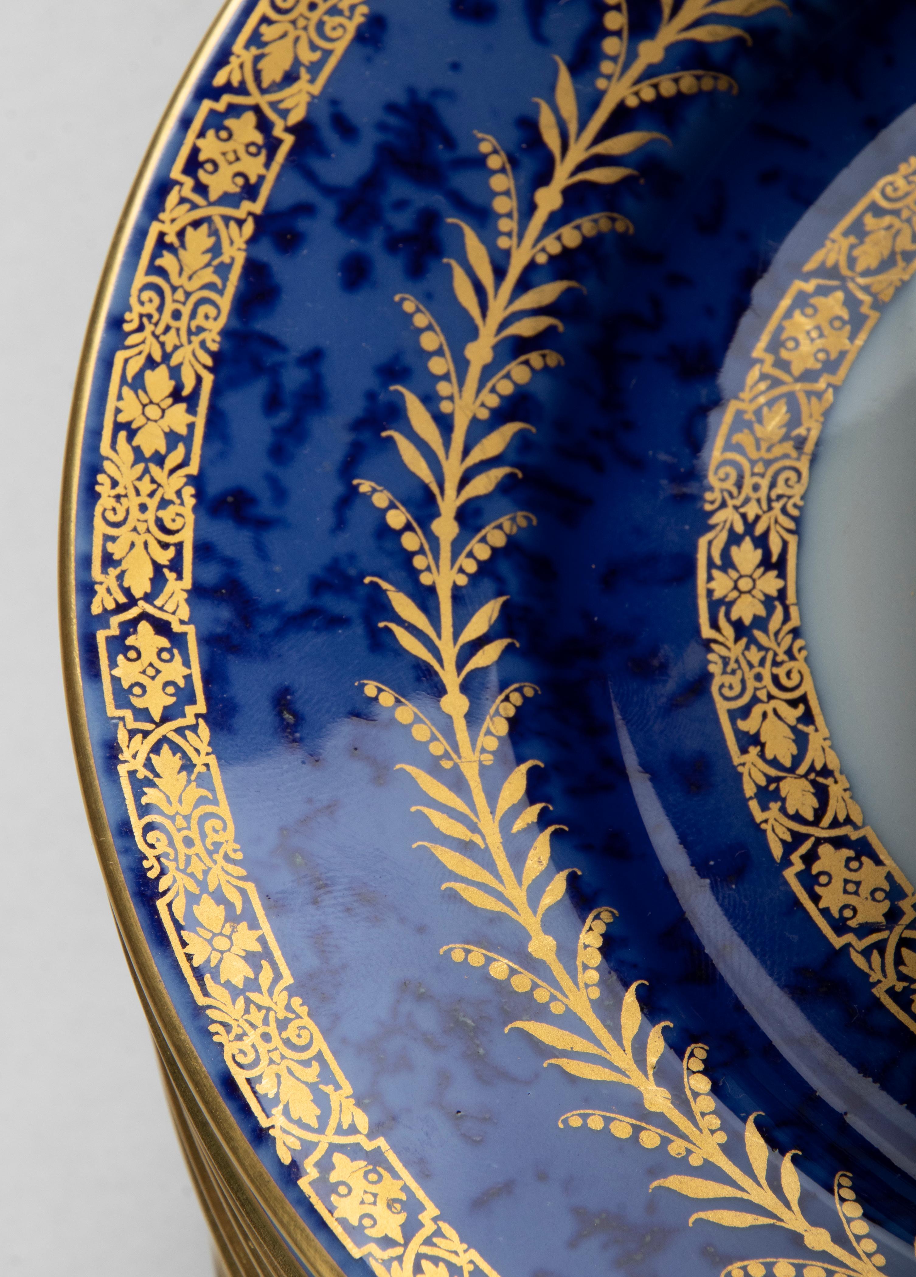 42-Piece set of Porcelain Tableware for 12 Persons made by Raynaud ...