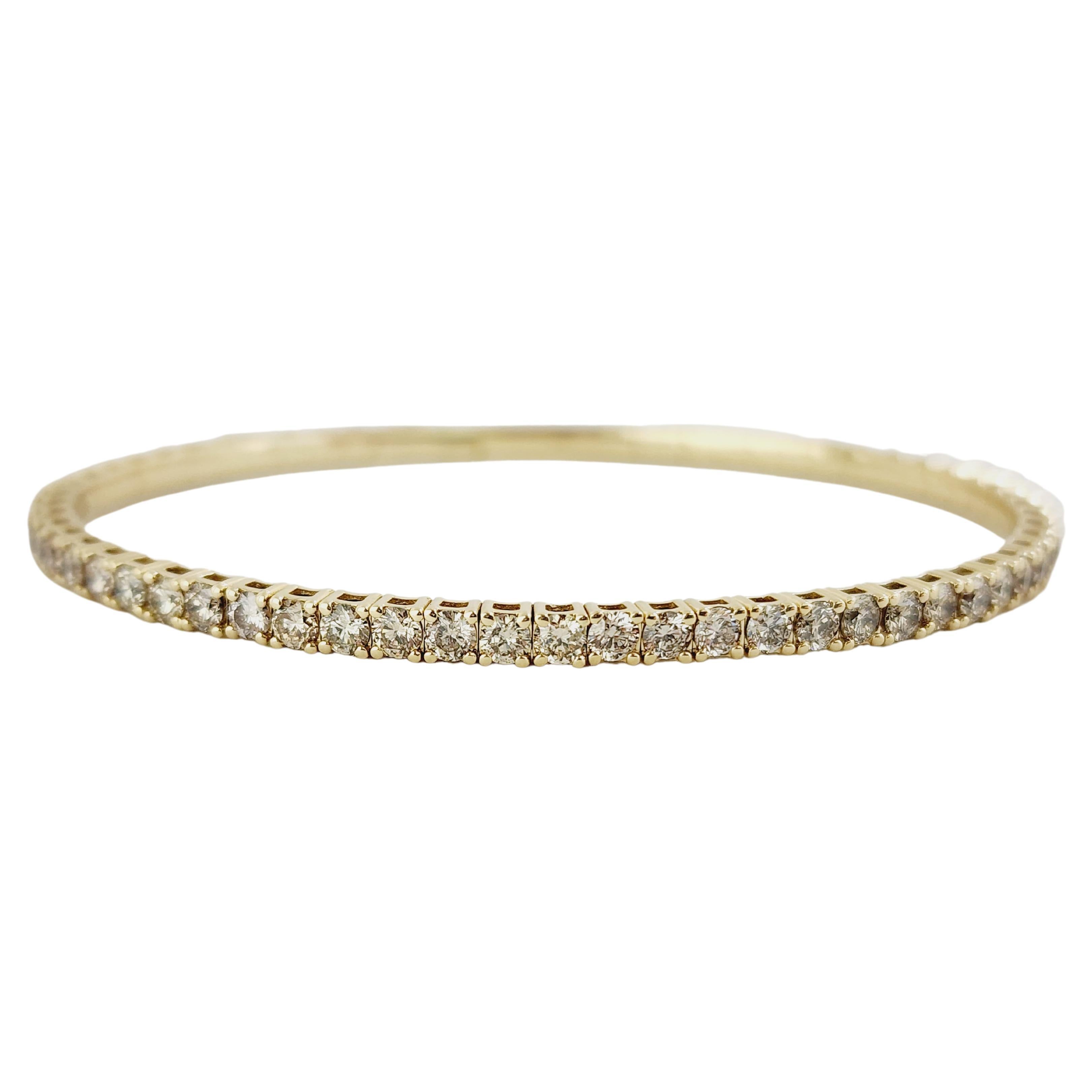 Celestial Victorian 4.25 Carat Top Quality Diamond Victorian Bangle For ...