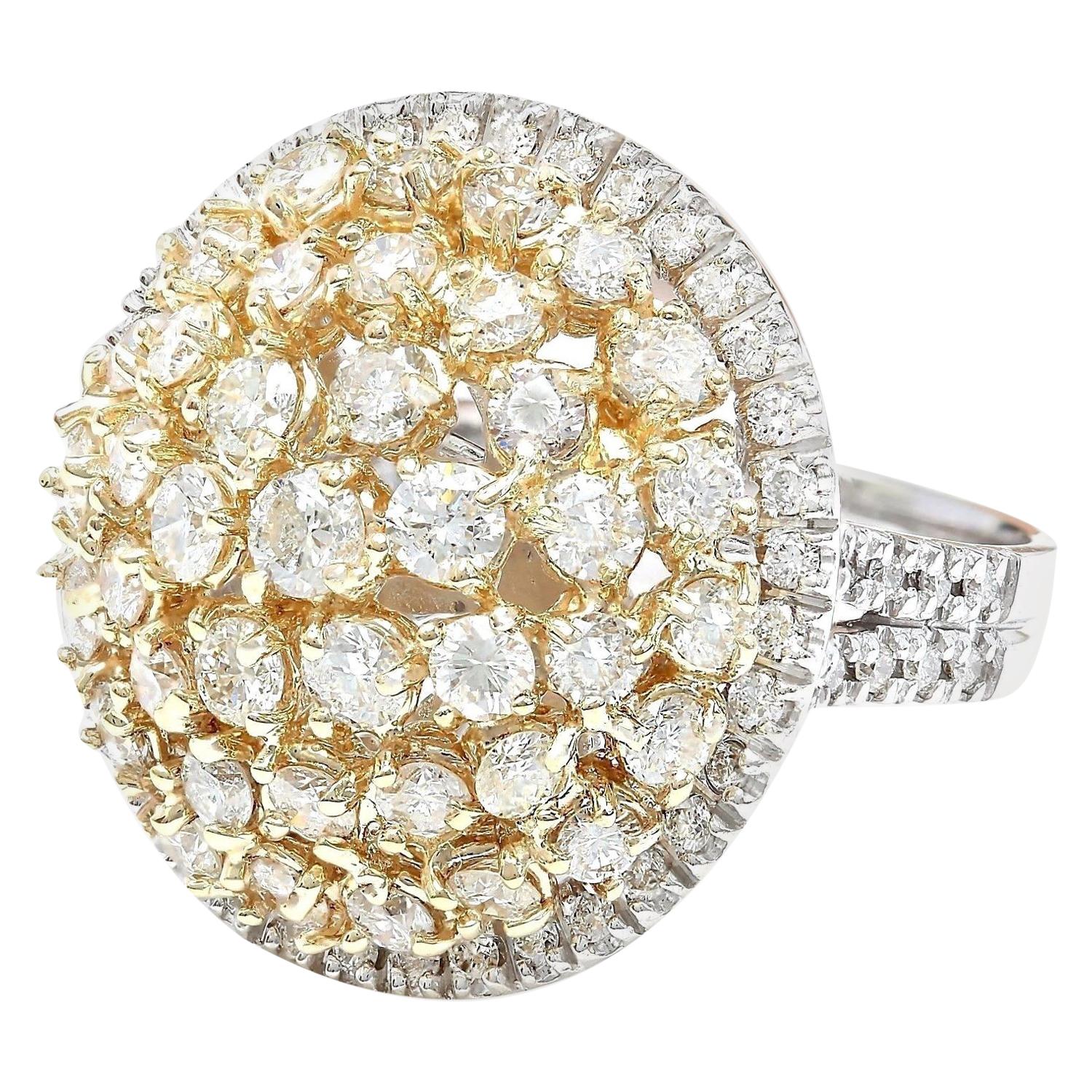 5.98 Carat Tanzanite 18 Karat Solid Two-Tone Gold Diamond Ring For Sale ...