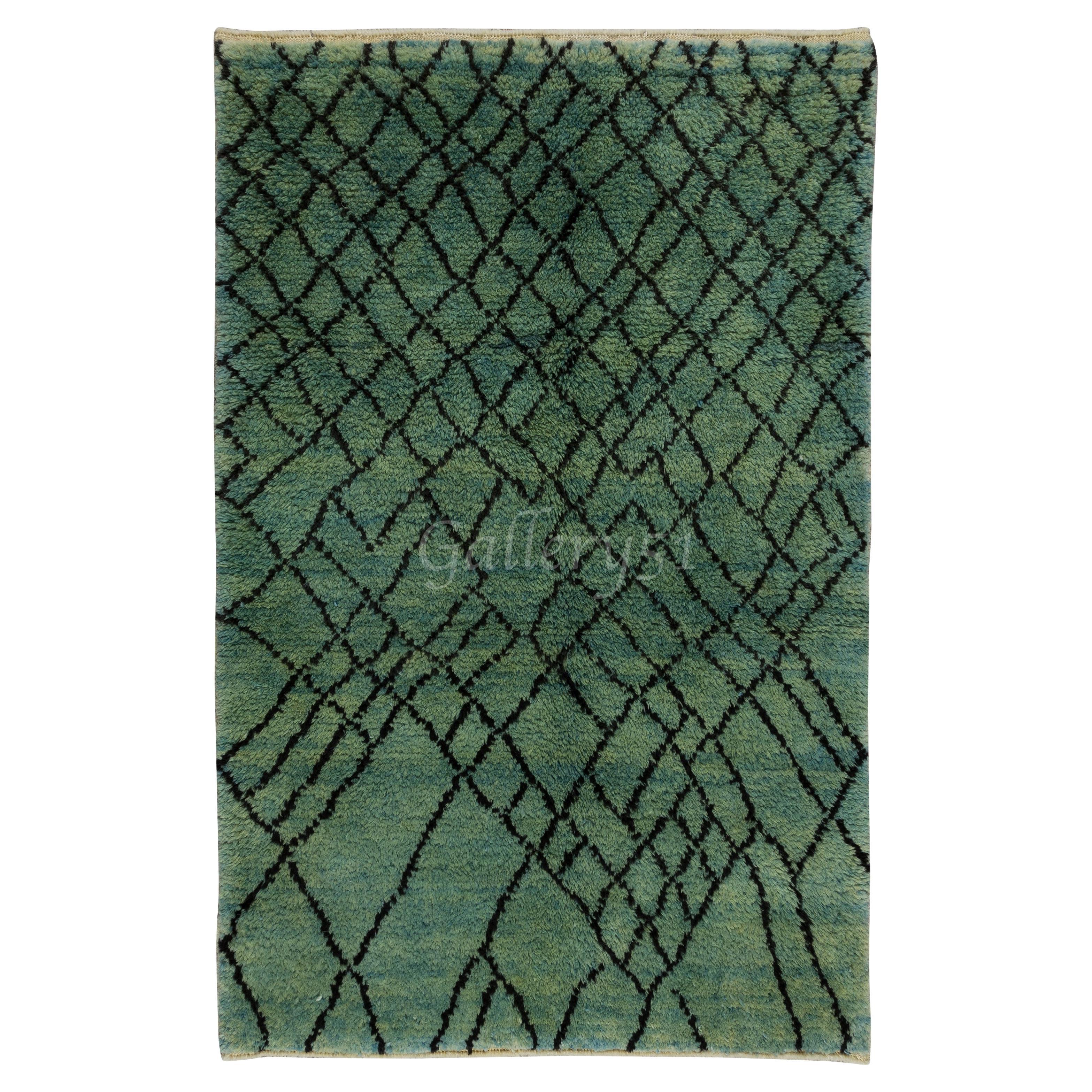 Moroccan Hand-Knotted Wool Rug by Maddalena Casadei, 10x14ft For Sale ...