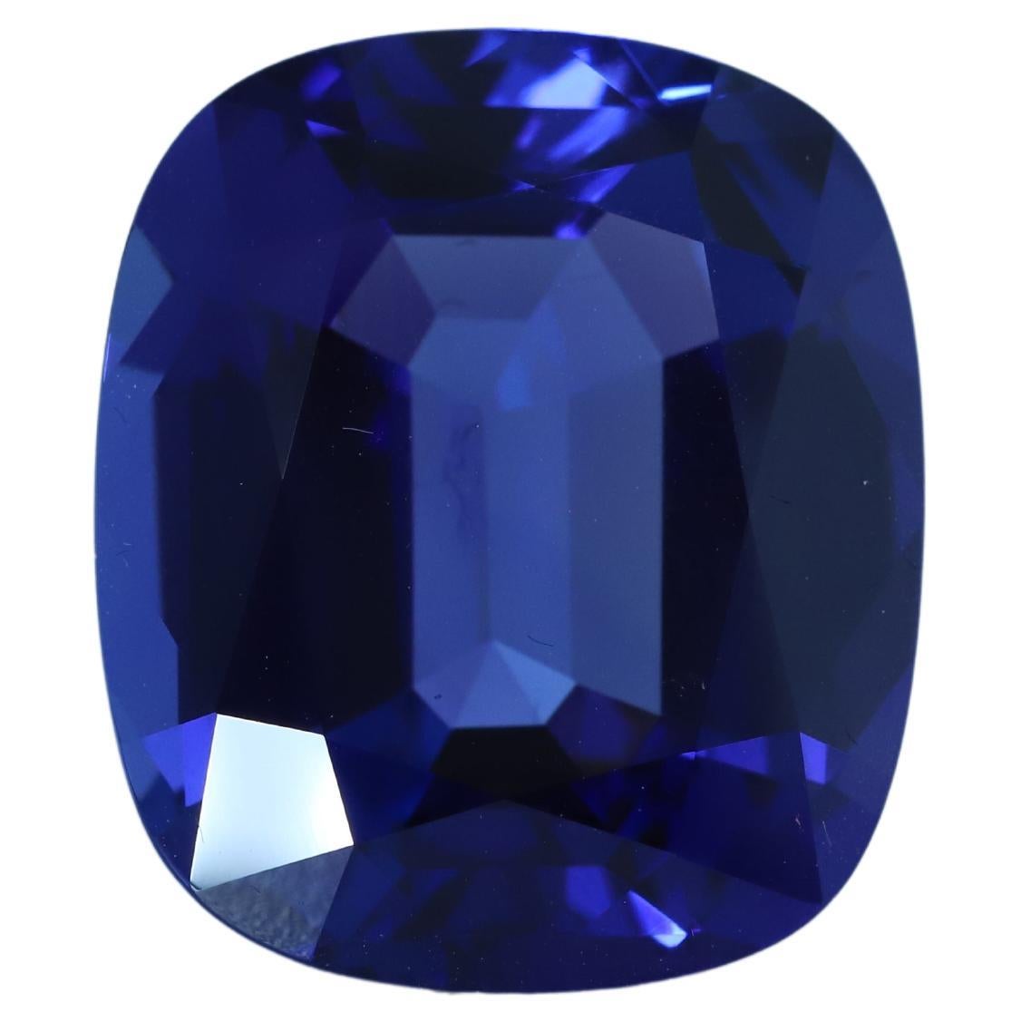 30.59 Carat Cushion-Cut Tanzanite Beautiful Gemstone For Sale at 1stDibs