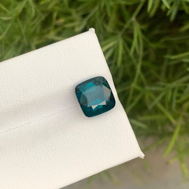 4.35 Carat Natural Rich Blue Color Indicolite Tourmaline from Afghan ...