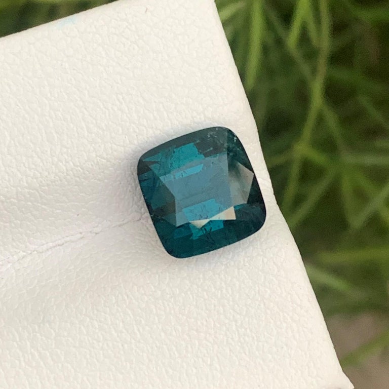 4.35 Carat Natural Rich Blue Color Indicolite Tourmaline from Afghan ...