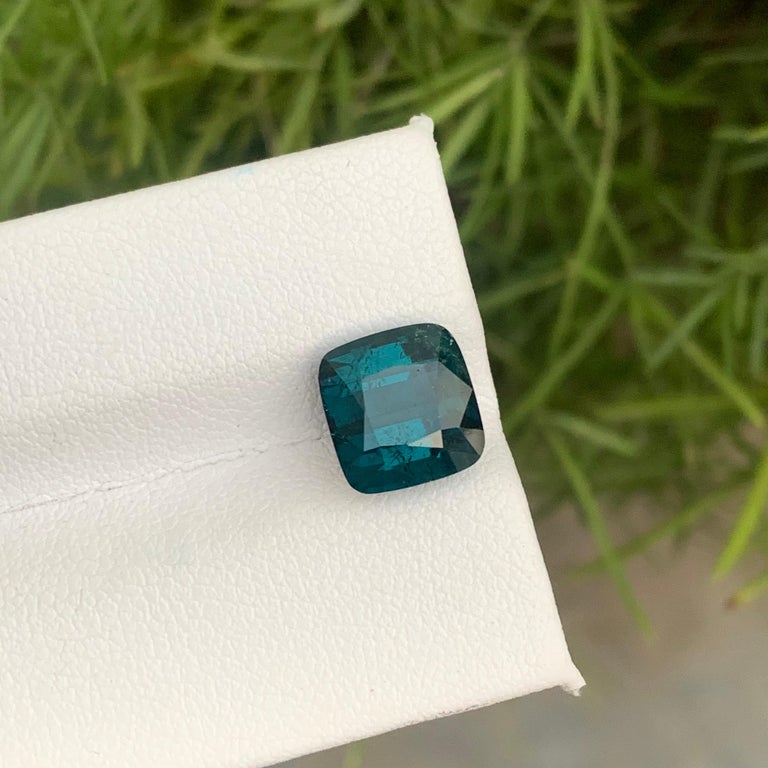 4.35 Carat Natural Rich Blue Color Indicolite Tourmaline from Afghan ...