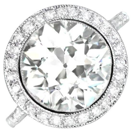 Pave Bezel Set Engagement Rings - 191 For Sale on 1stDibs