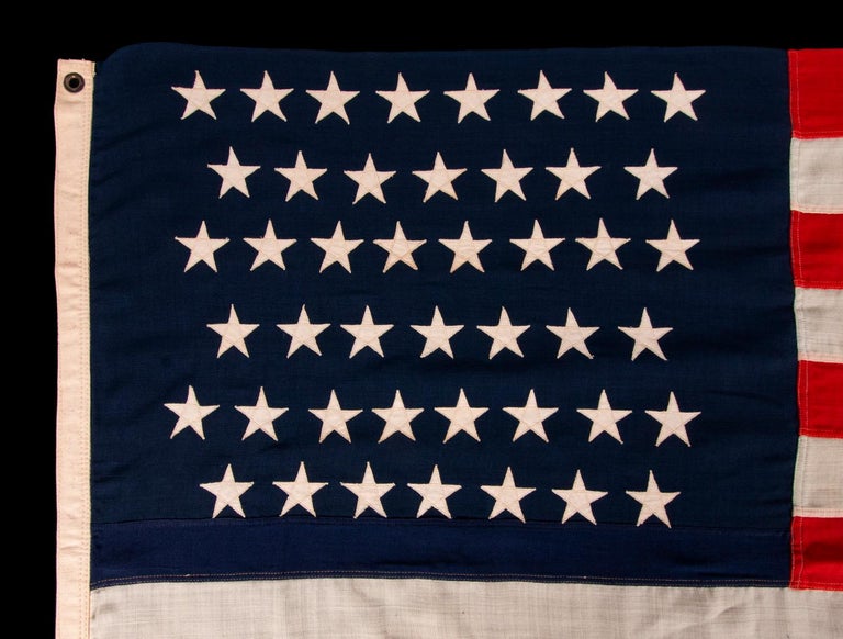 45 Stars on a American Flag, Utah Statehood at 1stDibs