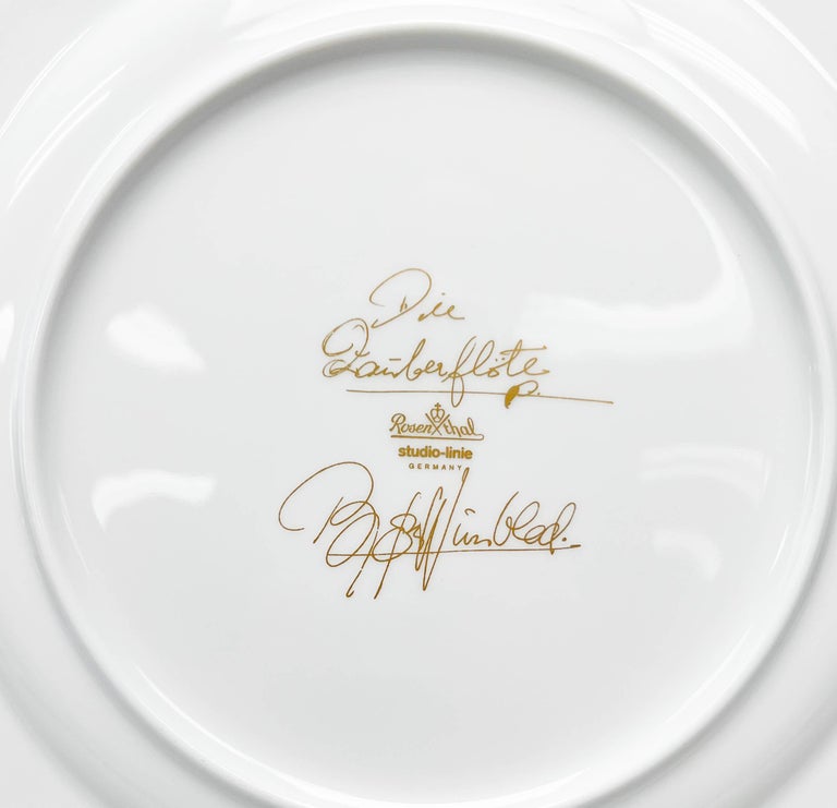 45pc Rosenthal Germany Porcelain Dinner Service for 12 in Magic Flute ...