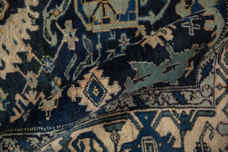 Vintage Bijar Square Rug For Sale at 1stDibs