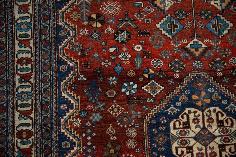Vintage Fine Abadeh Rug For Sale at 1stDibs