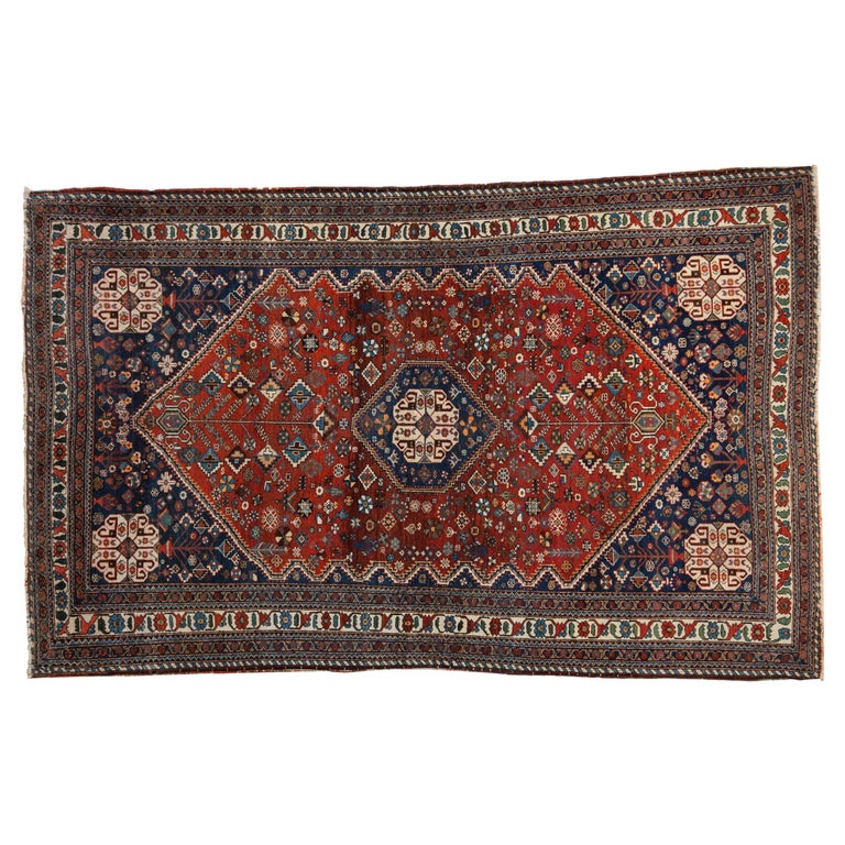Vintage Fine Abadeh Rug For Sale at 1stDibs
