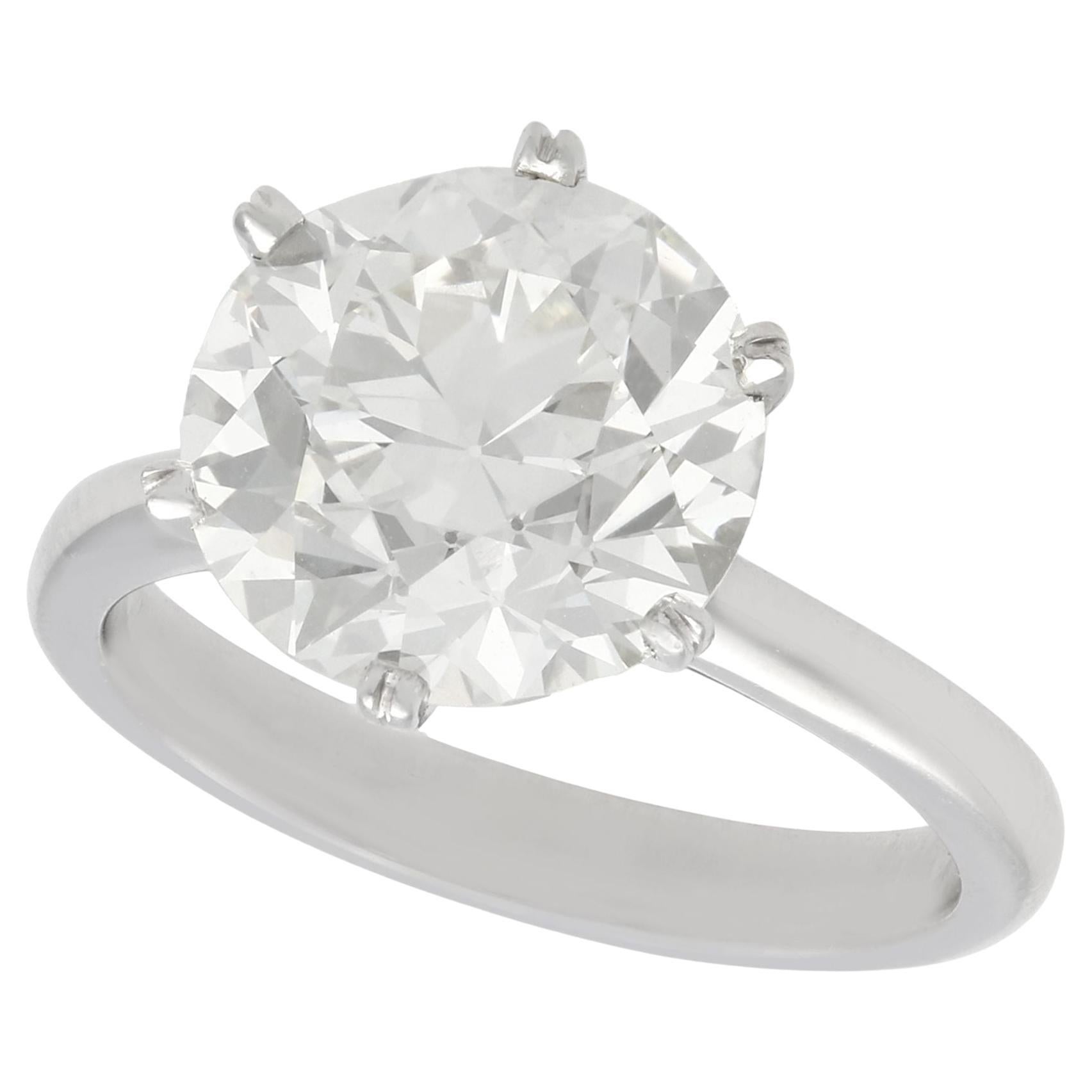 2.00 Carat Emerald Cut Diamond Solitaire Engagement Ring in Platinum at ...