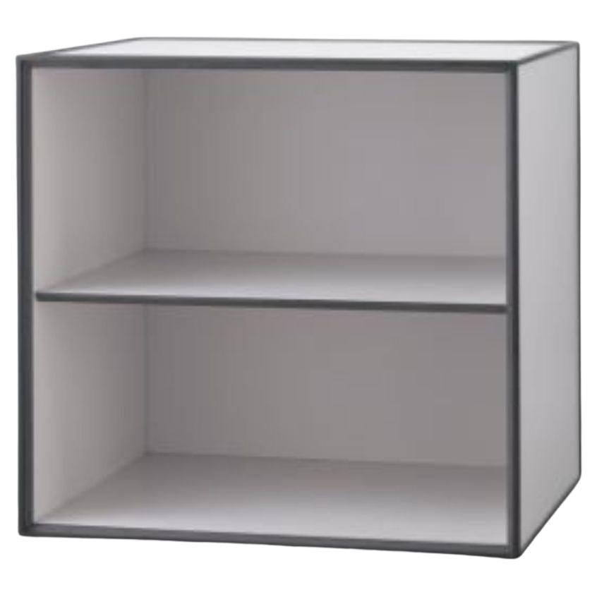 49 Light Grey Frame Box with Door / Shelf by Lassen For Sale at 1stDibs