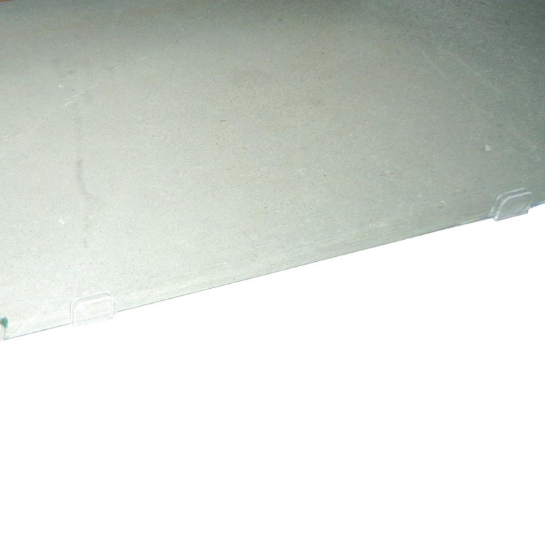 Modern Waterfall Glass Desk or Console Table For Sale at 1stDibs ...