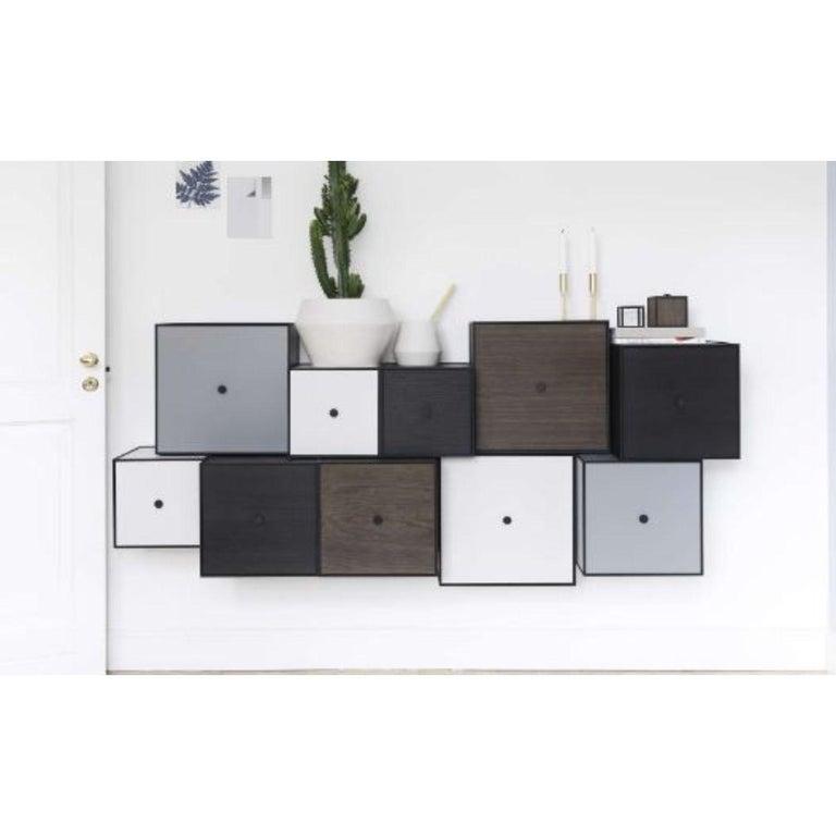 49 Oak Frame Box with Shelf by Lassen For Sale at 1stDibs