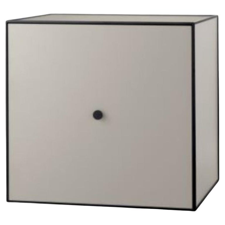 49 Sand Frame Box with Door / Shelf by Lassen For Sale at 1stDibs
