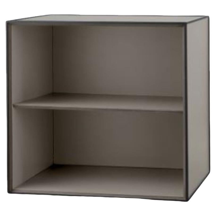 49 White Frame Box with Shelf by Lassen For Sale at 1stDibs