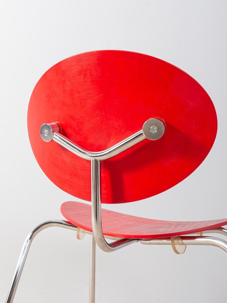 4x Flötotto "Mosquito" Dining Chairs For Sale at 1stDibs