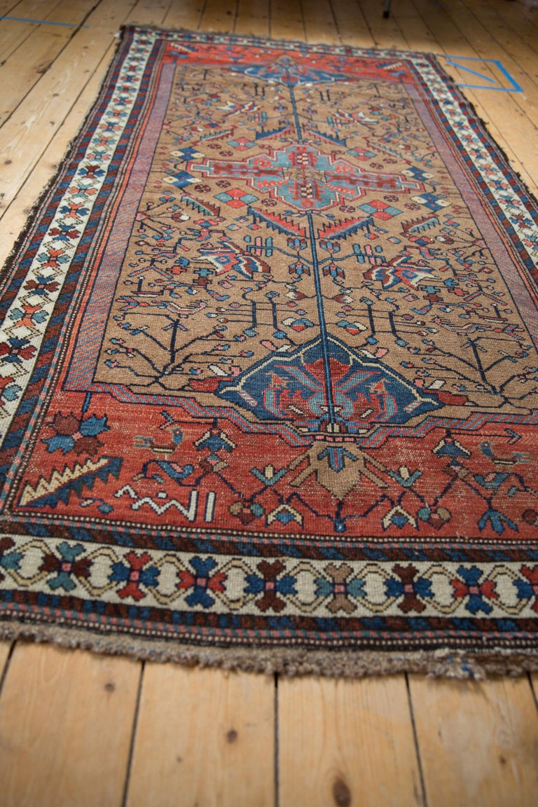 Vintage Fine Kurdish Hamadan Rug For Sale at 1stDibs