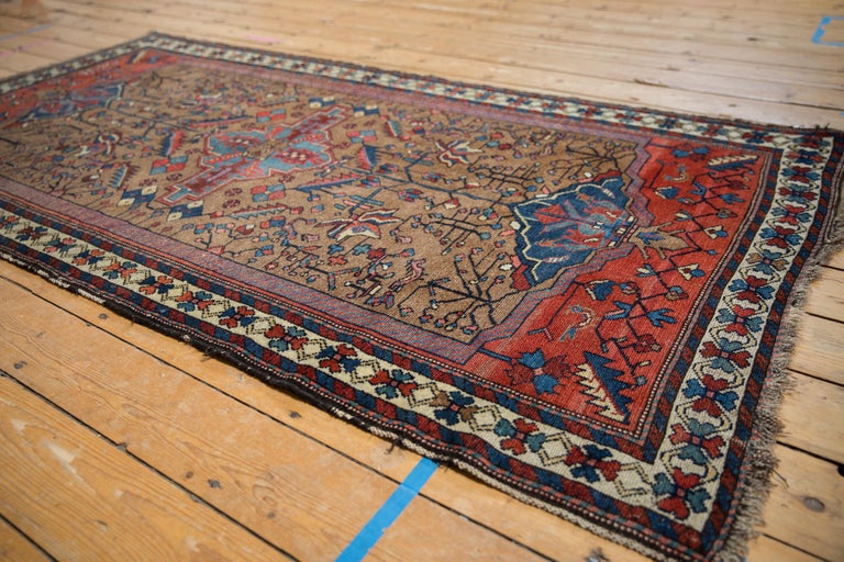 Vintage Fine Kurdish Hamadan Rug For Sale at 1stDibs