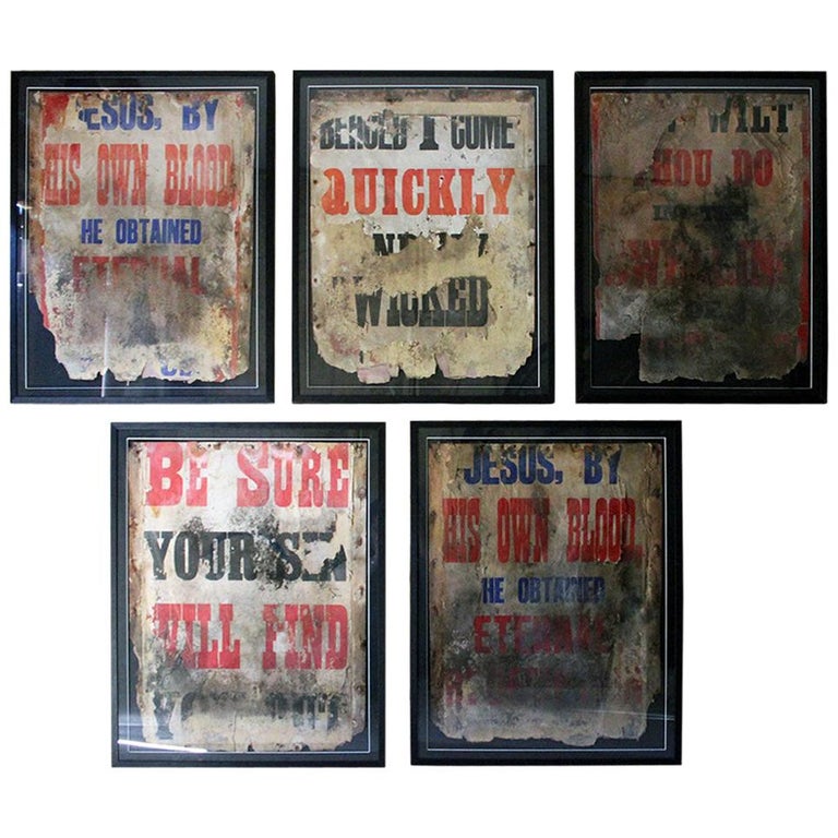 5 1964 Large Framed Pentecostal Movement London Assembly of God Sermon ...