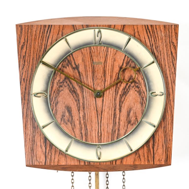 '5' Danish Mid-Century Wall Clocks For Sale at 1stDibs