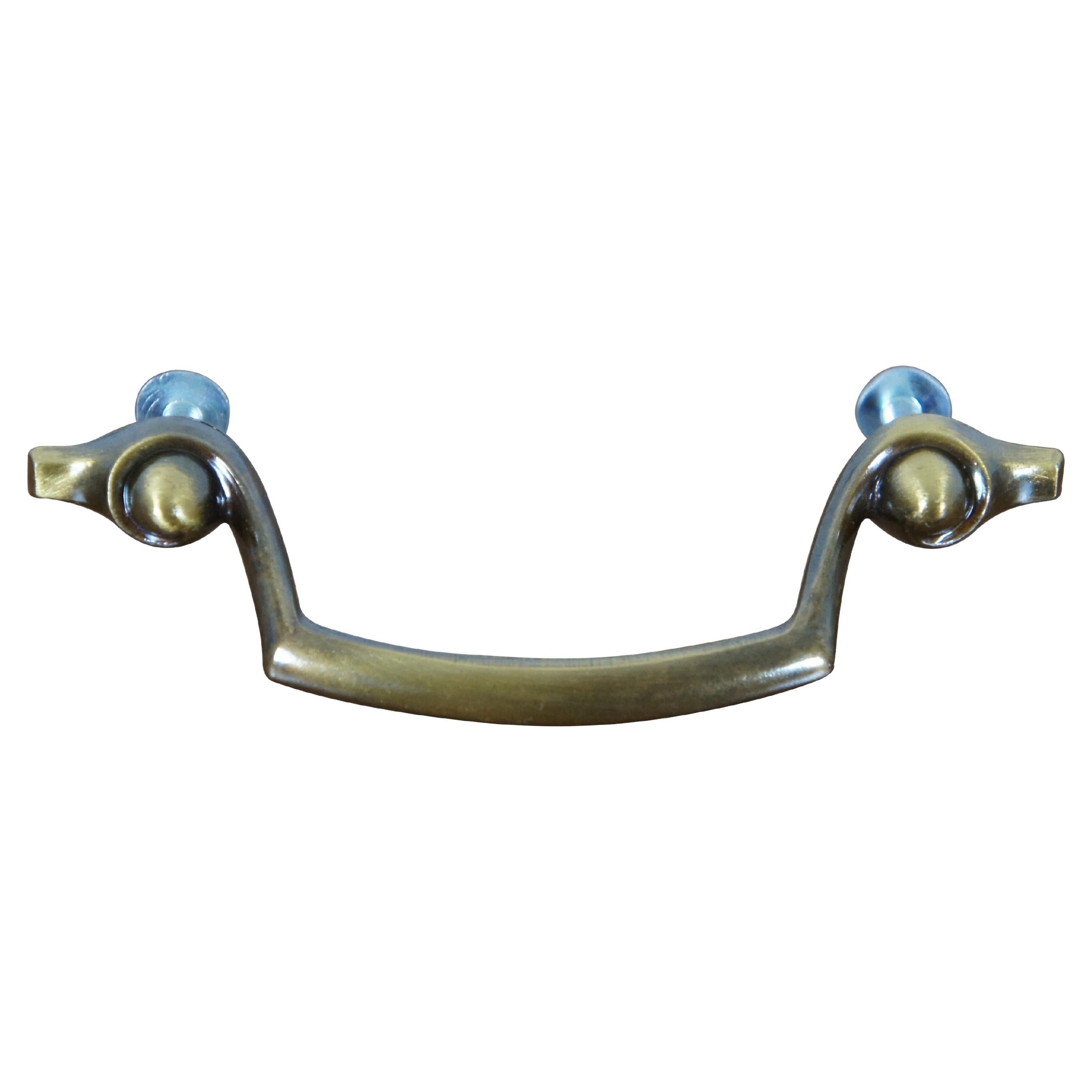 National Lock Co Medalist C678-4A Antique Brass Colonial Classic Drawer ...