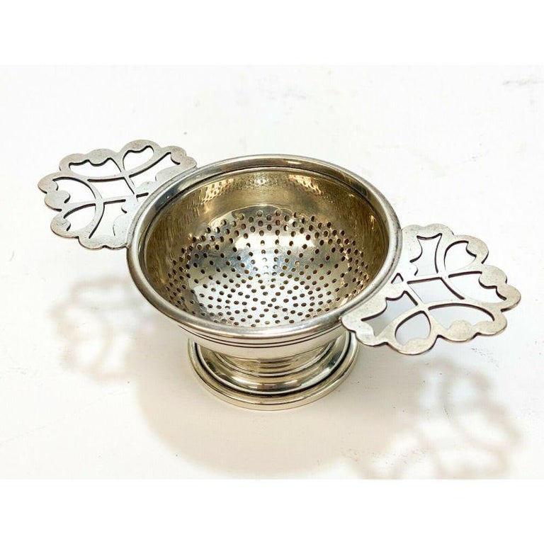 5 Piece Asprey London Sterling Silver Tea Set, Monogrammed "NKG", 1997 ...