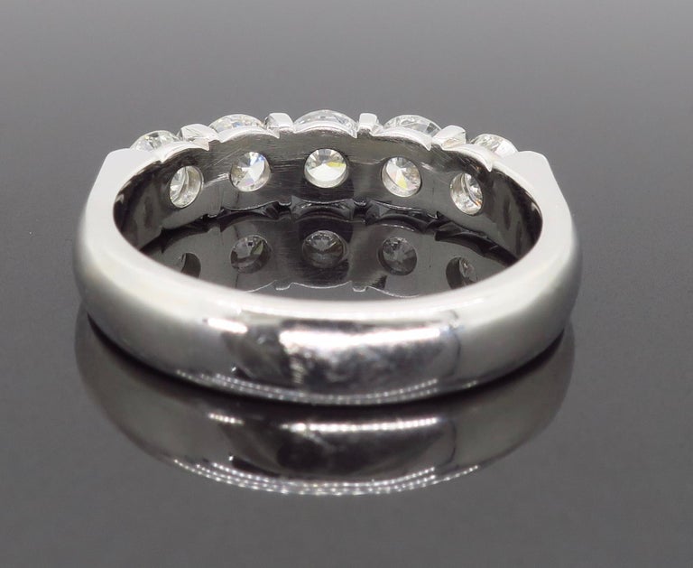 5-Stone Diamond Anniversary Band at 1stDibs | 5 stone anniversary band ...