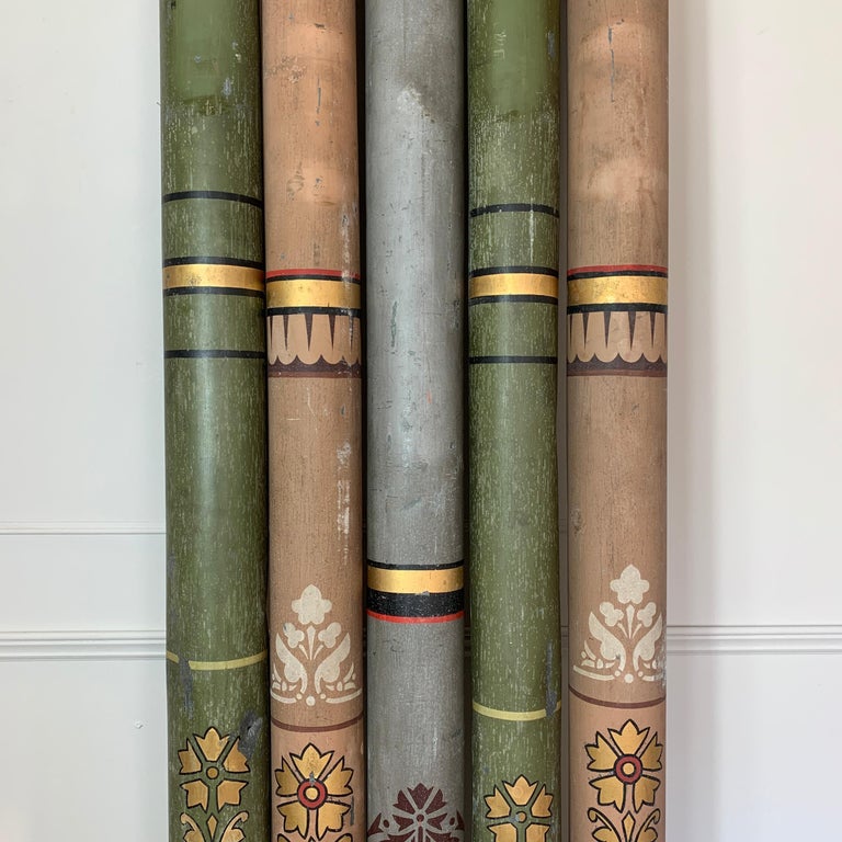 5 Victorian Church Organ Pipes, circa 1860s at 1stDibs
