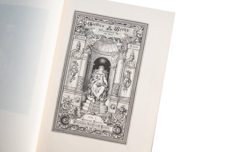 5 Volumes. Johann Wolfgang von Goethe, Goethe's Works. For Sale at 1stDibs