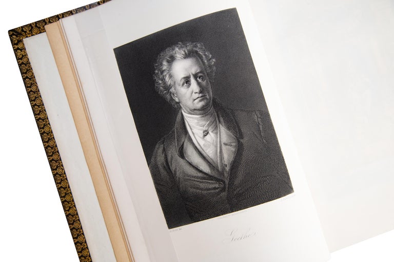 5 Volumes. Johann Wolfgang von Goethe, Goethe's Works. For Sale at 1stDibs