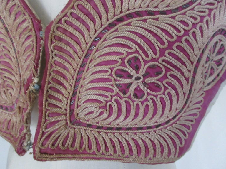 5 x Antique Spanish Matador Costume Vests For Sale at 1stDibs