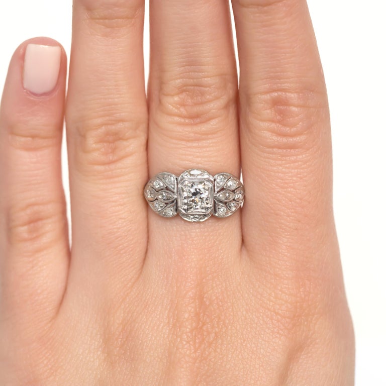 .50 Carat Diamond Platinum Engagement Ring For Sale (Free Shipping) at ...