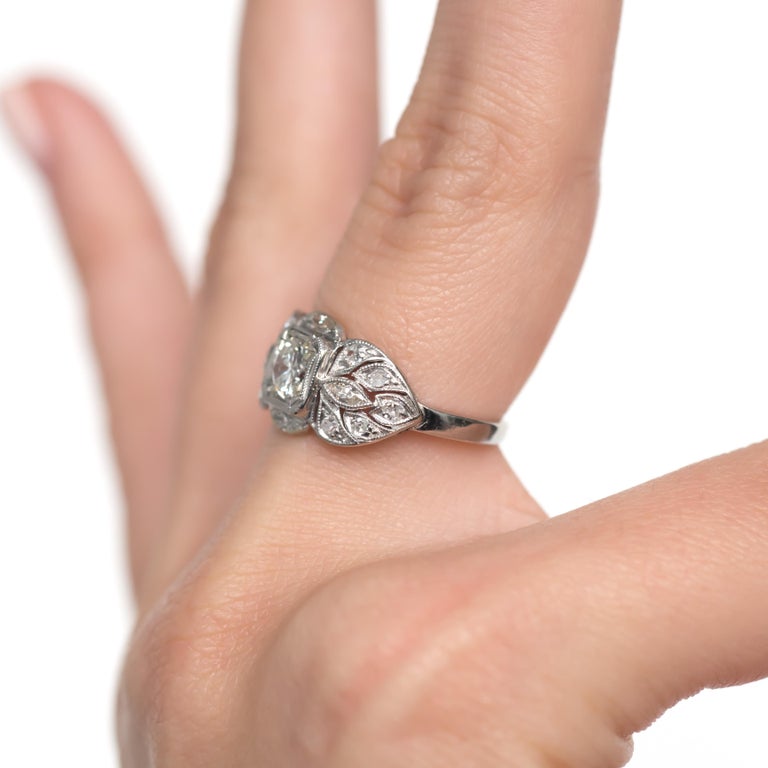 .50 Carat Diamond Platinum Engagement Ring For Sale (Free Shipping) at ...