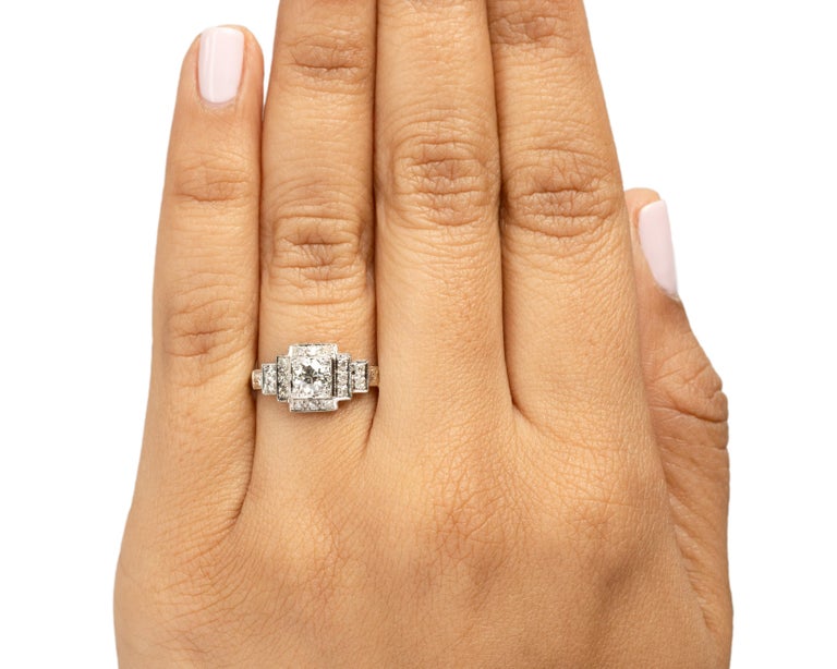 .50 Carat Diamond Platinum Engagement Ring For Sale at 1stDibs