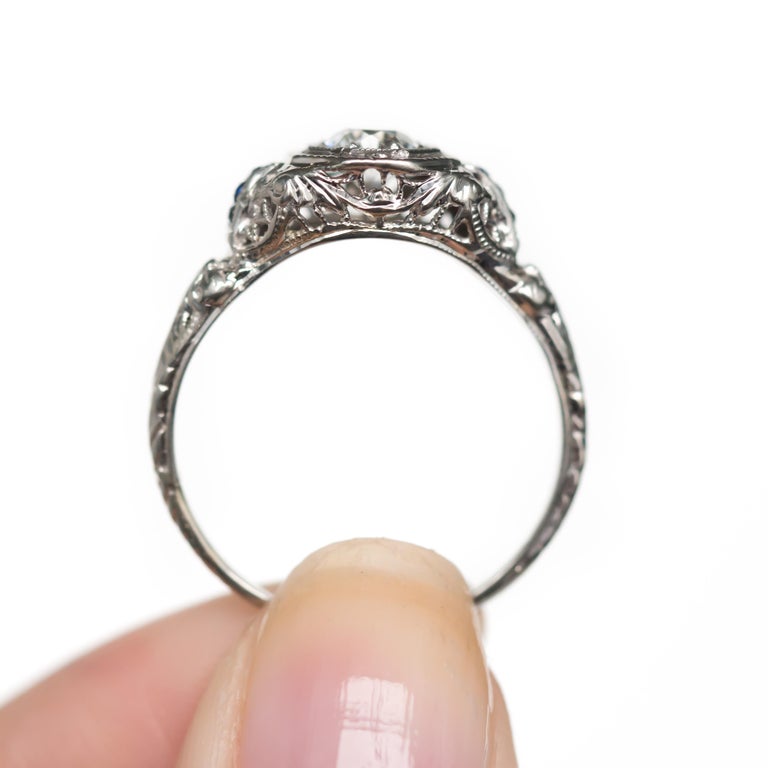 .50 Carat Diamond White Gold Engagement Ring at 1stDibs | 50 carat ...