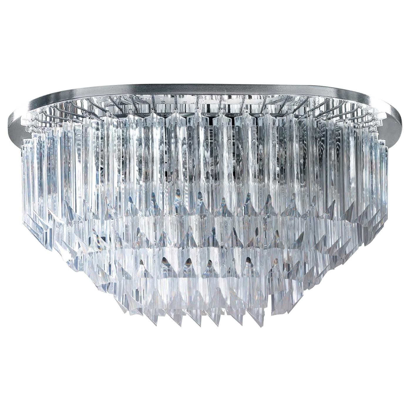 6026/PL65 T1 Clear Ceiling Light For Sale at 1stDibs