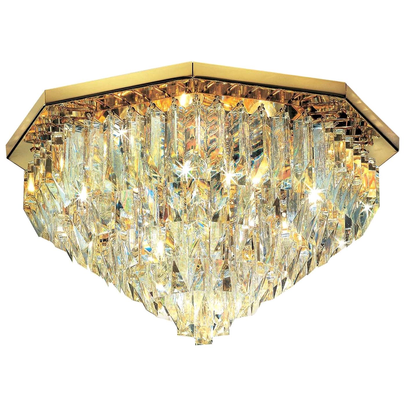 6026/PL65 T1 Clear Ceiling Light For Sale at 1stDibs