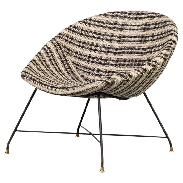 50s Augusto Bozzi Lounge Chair for Saporiti For Sale at 1stDibs