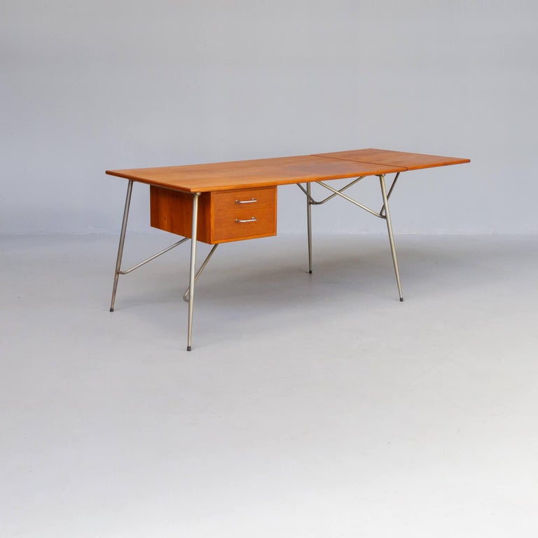 50s Borge Mogensen Desk Model 202 and Chair for Soborg, Denmark For ...
