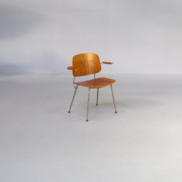 50s Borge Mogensen Desk Model 202 and Chair for Soborg, Denmark For ...