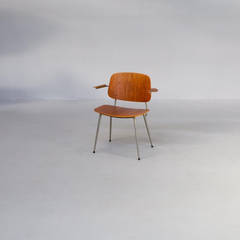 50s Borge Mogensen Desk Model 202 and Chair for Soborg, Denmark For ...