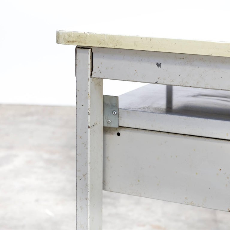 1950s Metal Friso Kramer Writing Desk Formica Worktop for Ahrend de ...