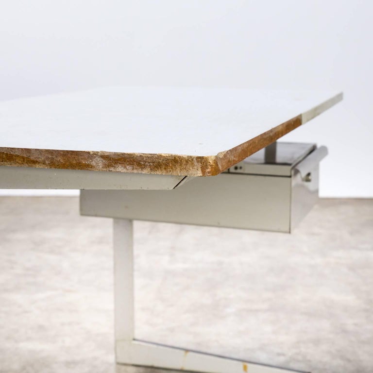 1950s Metal Friso Kramer Writing Desk Formica Worktop for Ahrend de ...