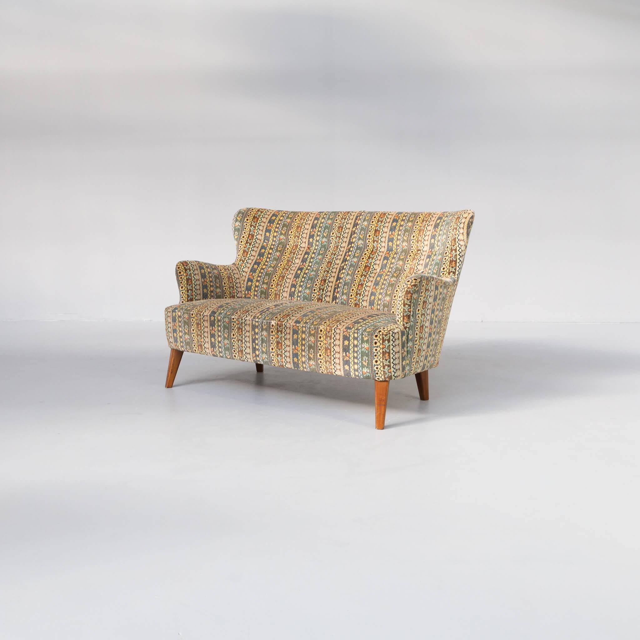 50s Theo Ruth Sofa for Artifort For Sale at 1stDibs