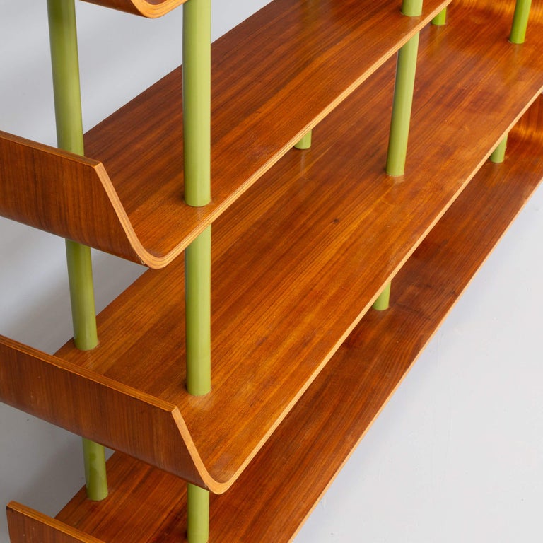 50s Willem Lutjes Bookcase for Gouda Den Boer For Sale at 1stDibs