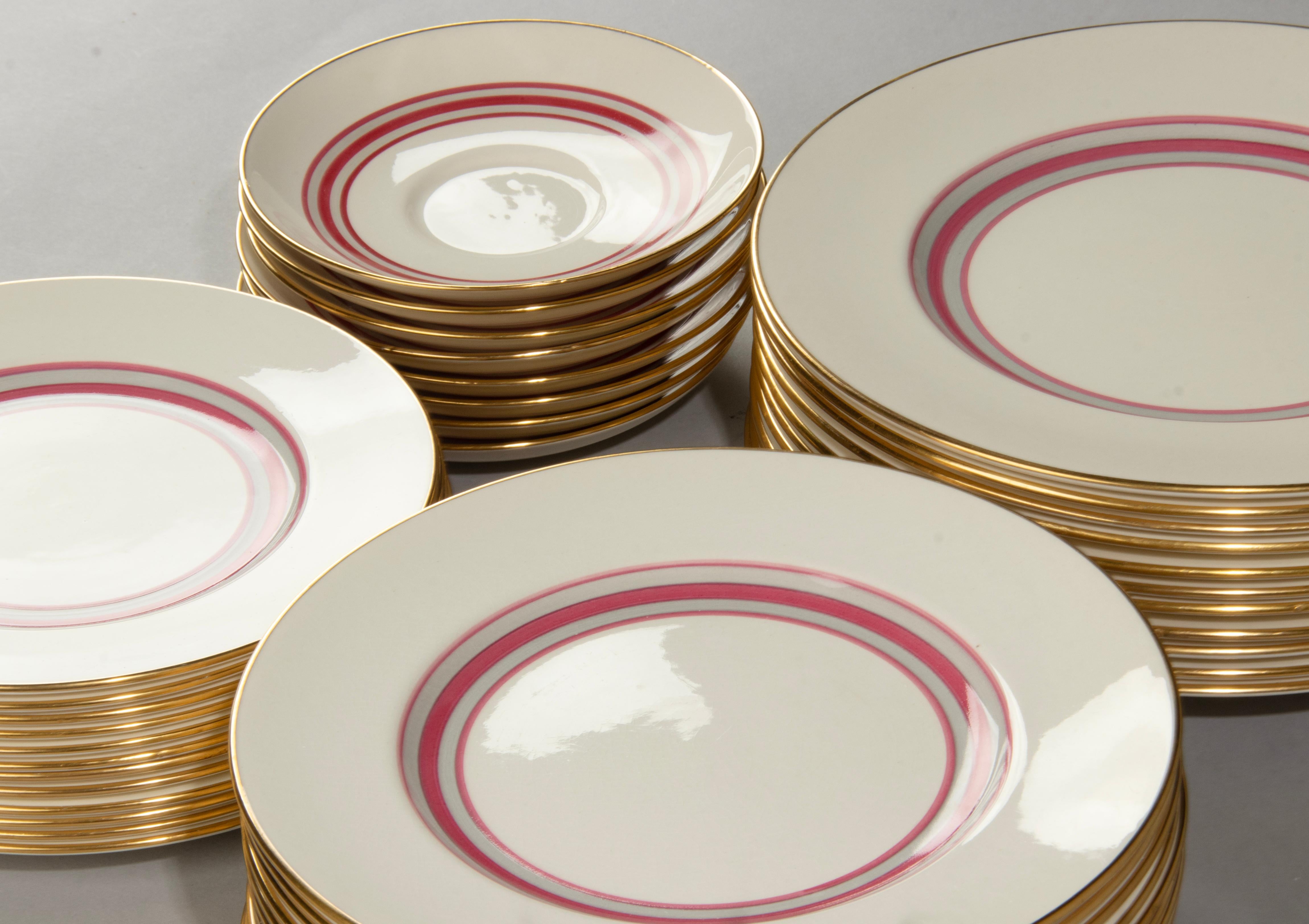 51-Piece Set Art Deco Dinnerware, Spode, England, circa 1930 For Sale ...