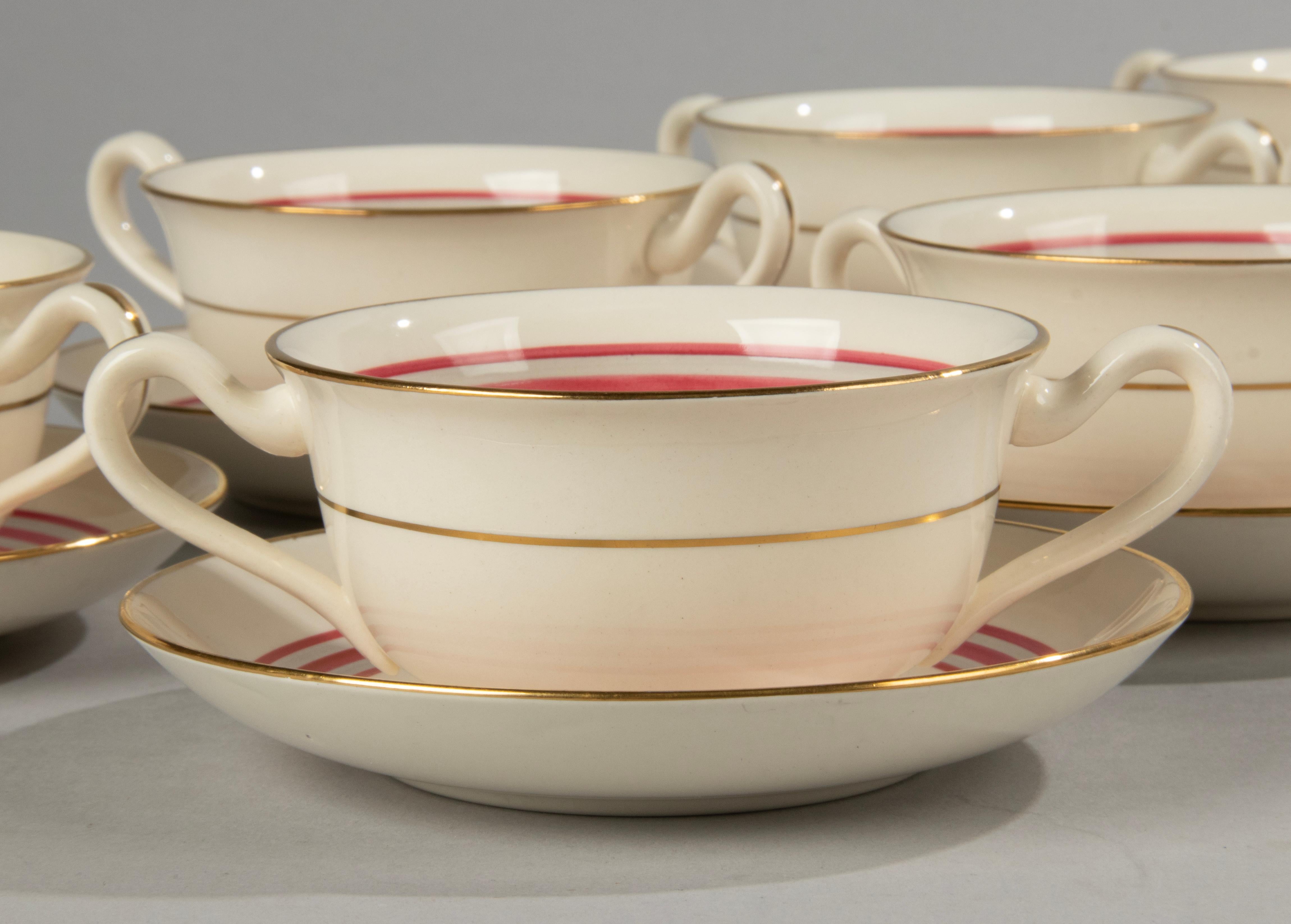 51-Piece Set Art Deco Dinnerware, Spode, England, circa 1930 For Sale ...