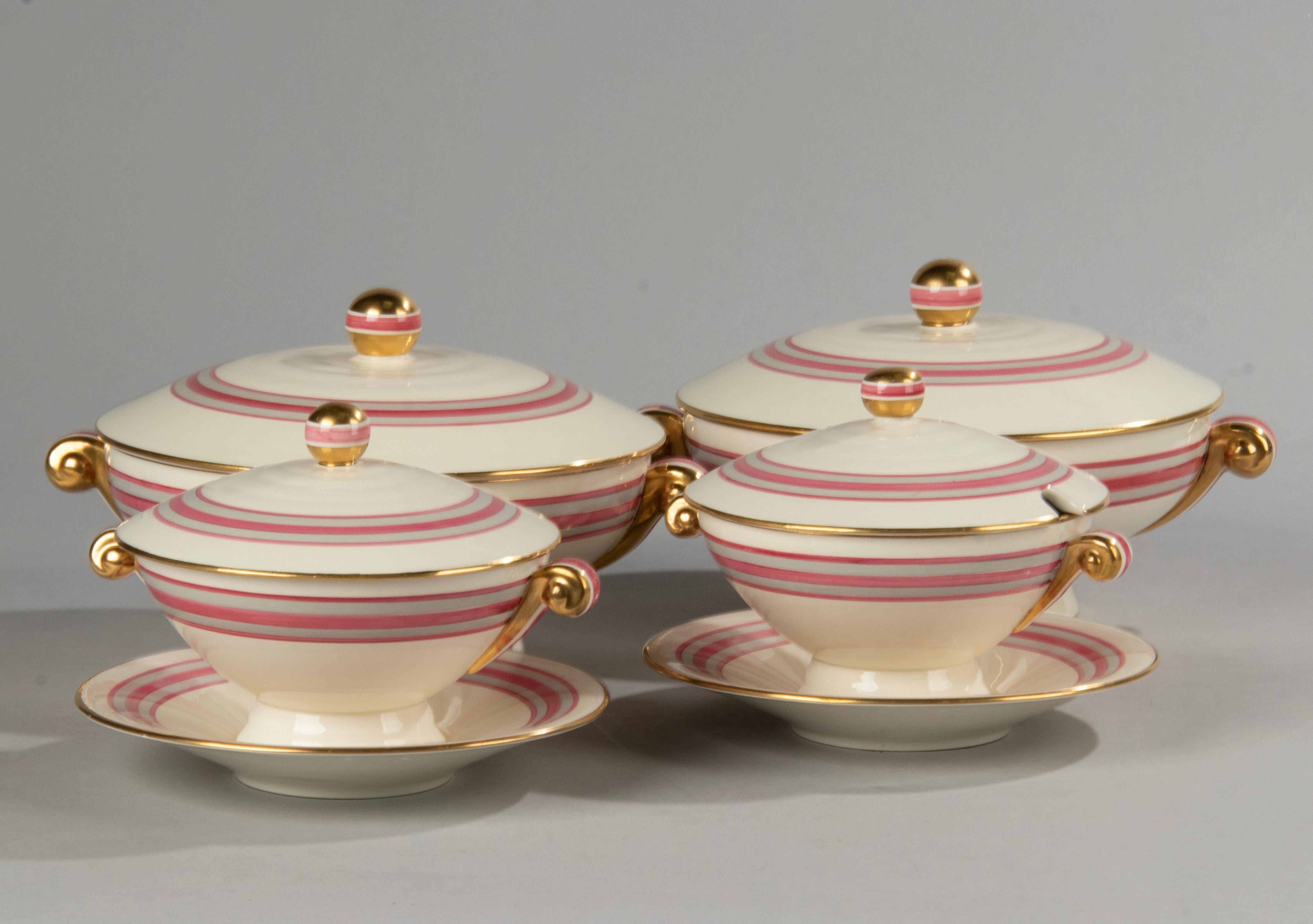 51-Piece Set Art Deco Dinnerware, Spode, England, circa 1930 For Sale ...
